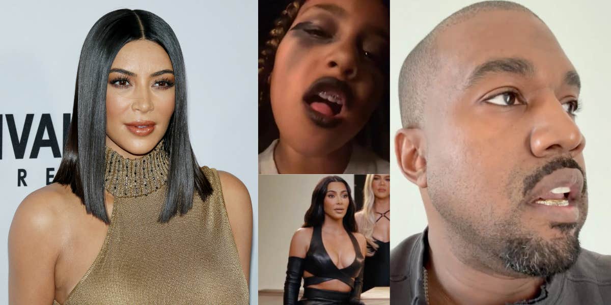 Fans Think Kim Kardashian Provoked Kanye West To Distract From Her Recent Scandal Yourtango